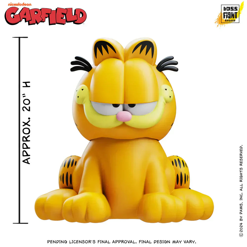Introducing the First-Ever Life-Size Garfield Figure! – Boss Fight Studio