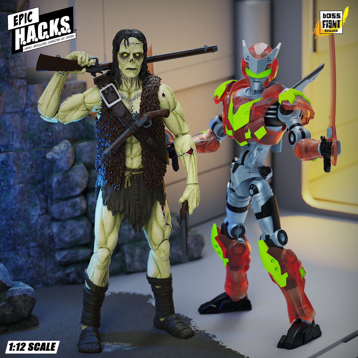 Epic H.A.C.K.S. Creatures Wave 1 – Boss Fight Studio