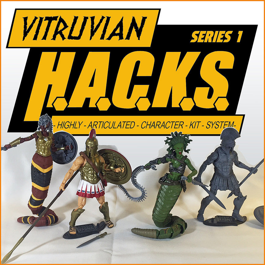 Series 1 - VITRUVIAN H.A.C.K.S. – Tagged "Skeleton Blank" – Boss Fight ...