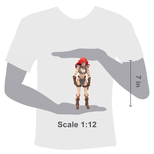 Red Sonja 1:12 Scale Epic H.A.C.K.S. Action Figure – Boss Fight Studio