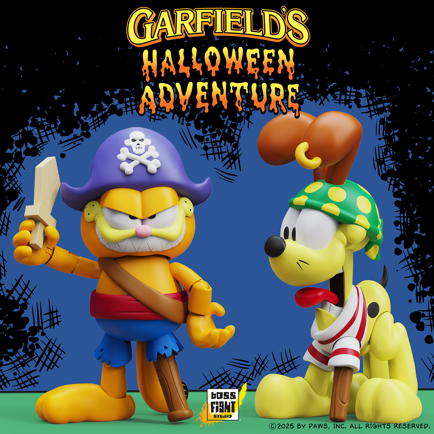 Garfield’s Halloween Adventure | Pirate Garfield and Pirate Odie 2pk ...