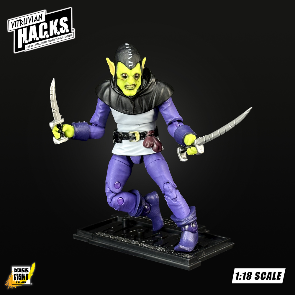Vitruvian H.A.C.K.S. Action Figure - O'Grung Gang (Goblin Ransacker ...