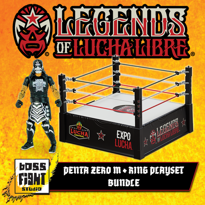 Special Bundle | Legends of Lucha Libre Fanaticos Penta Zero M & Ring ...