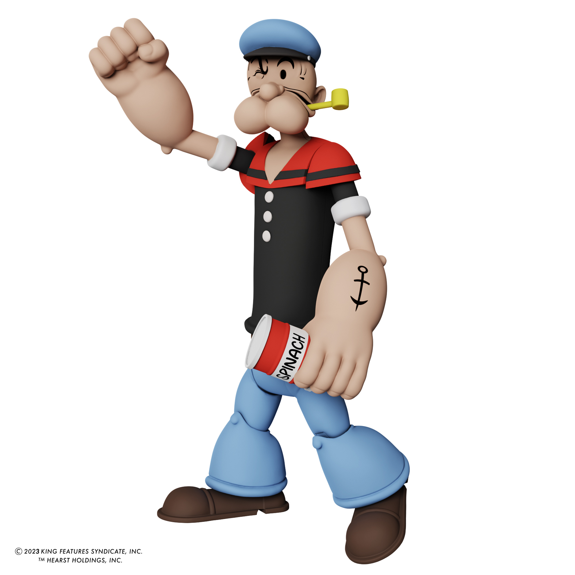Power Stars Action Figure: Popeye – Boss Fight Studio