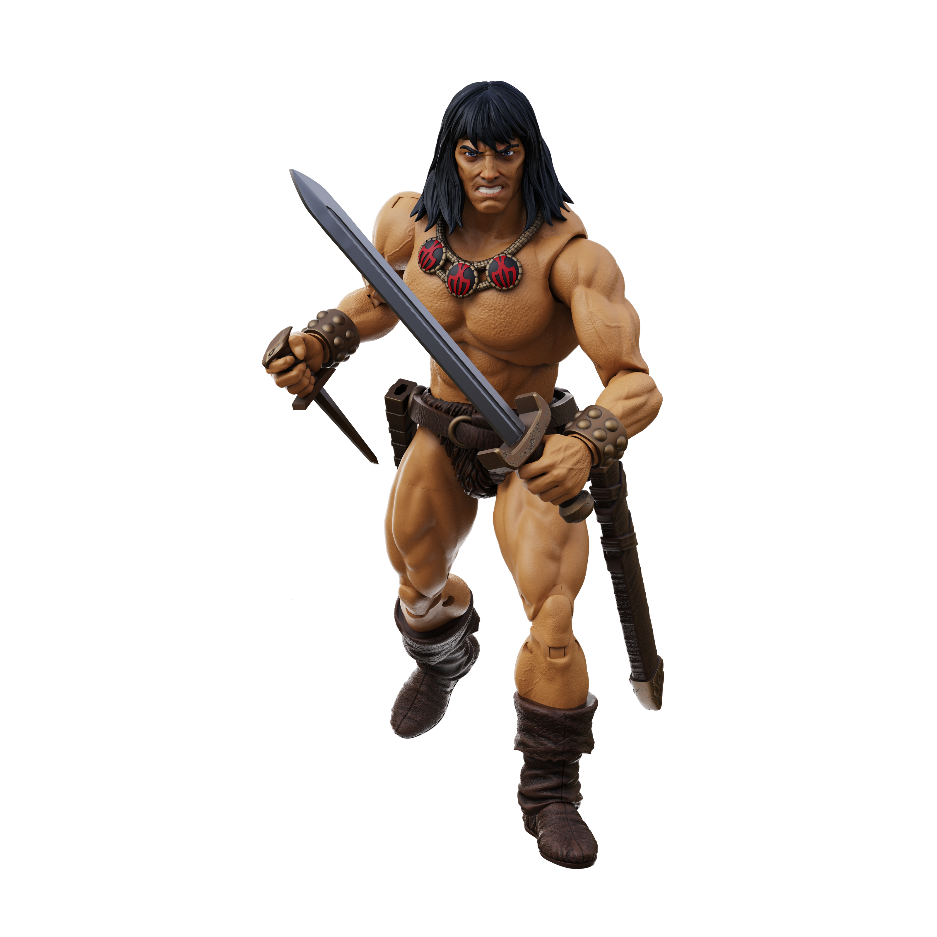 Conan the Barbarian 1:18 Scale Hero H.A.C.K.S. Action Figure – Boss ...